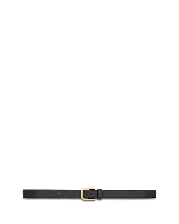 Saint Laurent Minimal Belt - Black