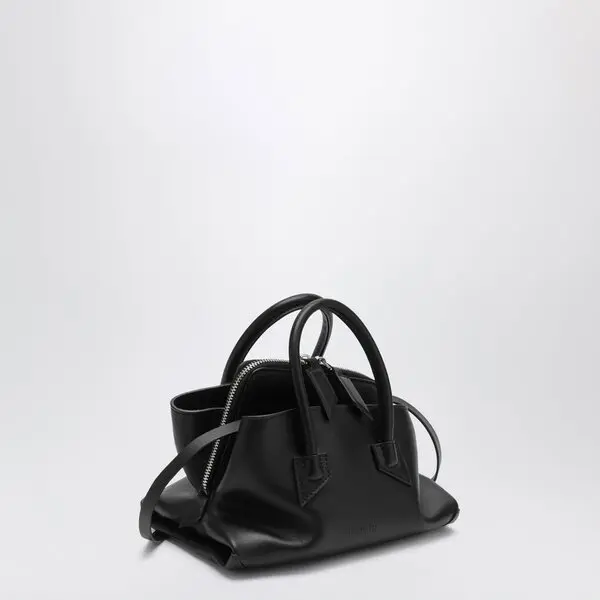 Attico Leather La Passeggiata Mini Bag - Black
