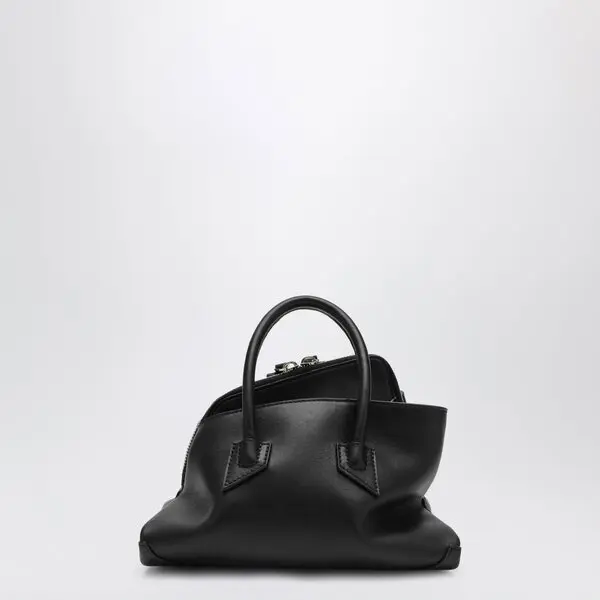 Attico Leather La Passeggiata Mini Bag - Black
