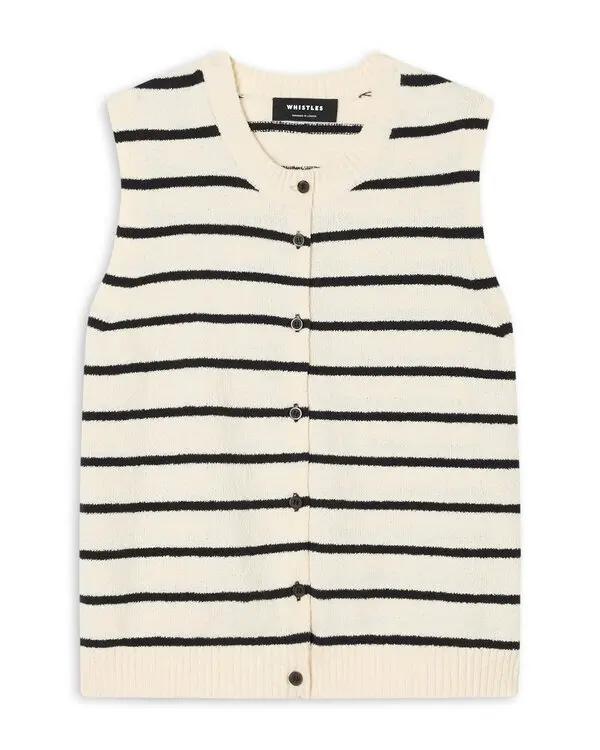 Whistles Boucle Textured Tank