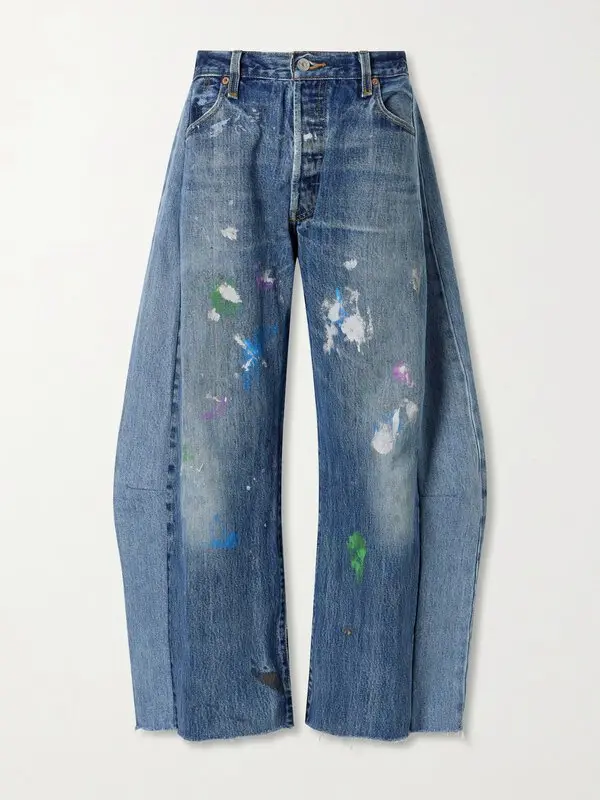 B Sides Vintage Lasso Wide-leg Jeans - Blue