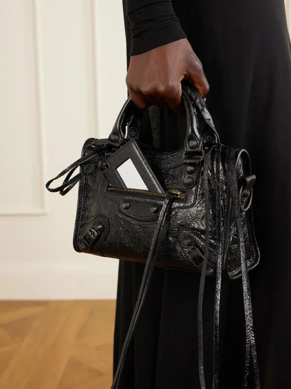 Balenciaga Le City Mini Shoulder Bag - Black