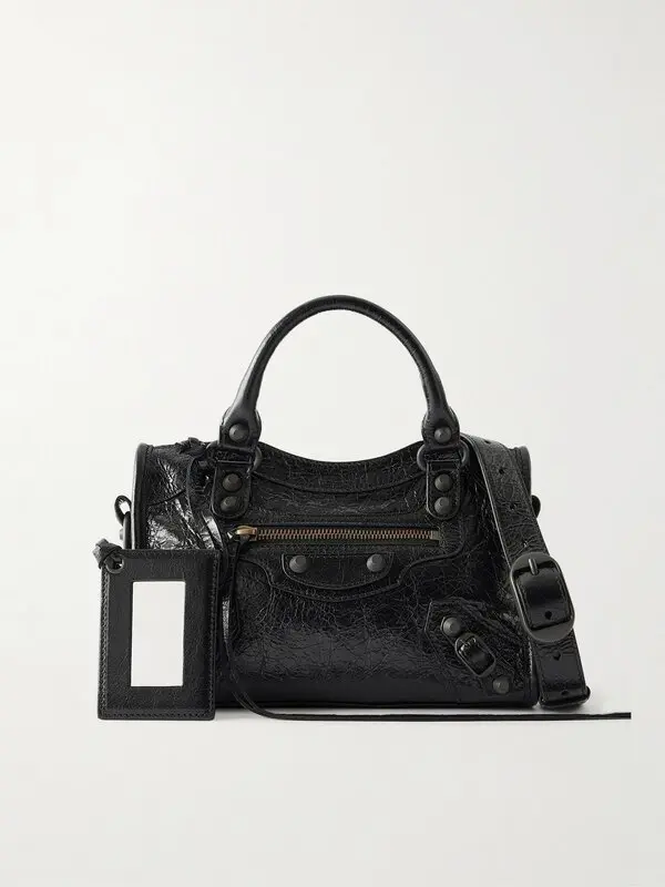 Balenciaga Le City Mini Shoulder Bag - Black