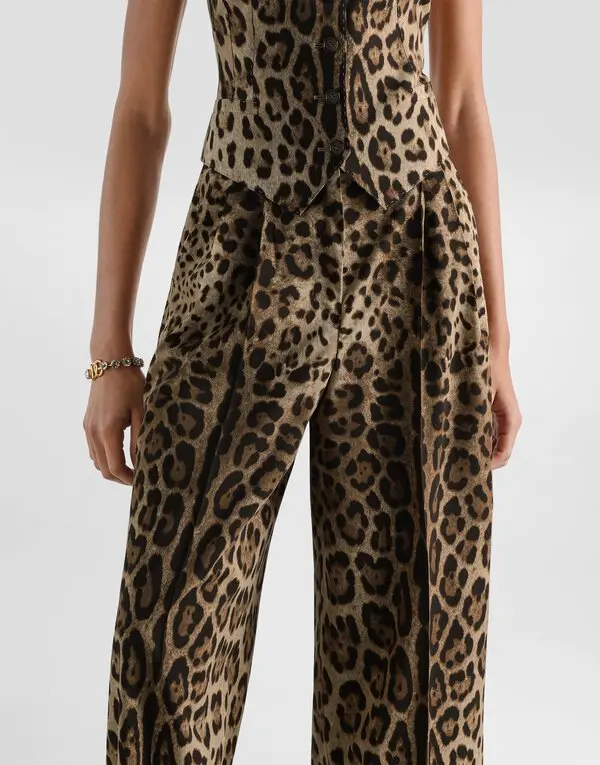 Dolce & Gabbana Leo- Wool Trousers