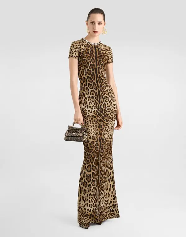Dolce & Gabbana Leo- Charmeuse Dress