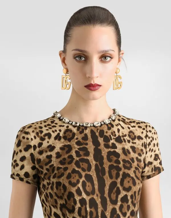 Dolce & Gabbana Leo- Charmeuse Dress
