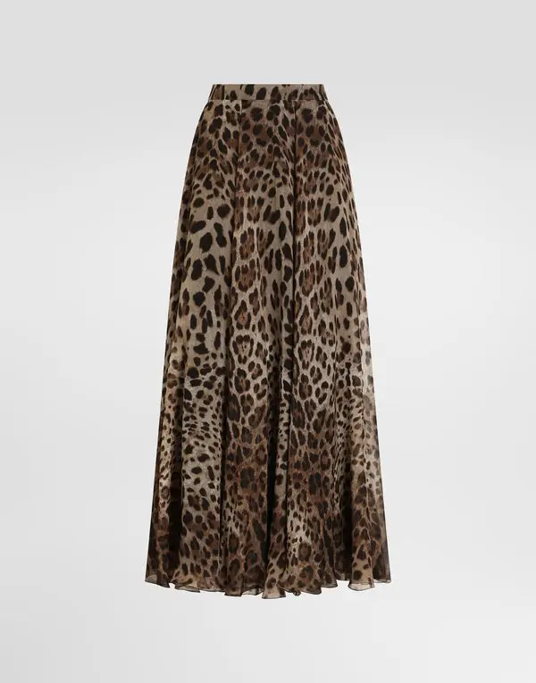 Dolce & Gabbana Leo- Chiffon Skirt