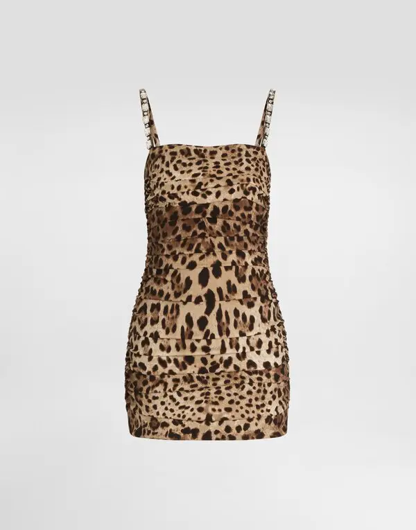 Dolce & Gabbana Leo- Charmeuse Dress - Print