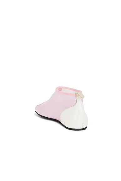 Gimaguas Mesh Bailarina Boot Flat - Pink