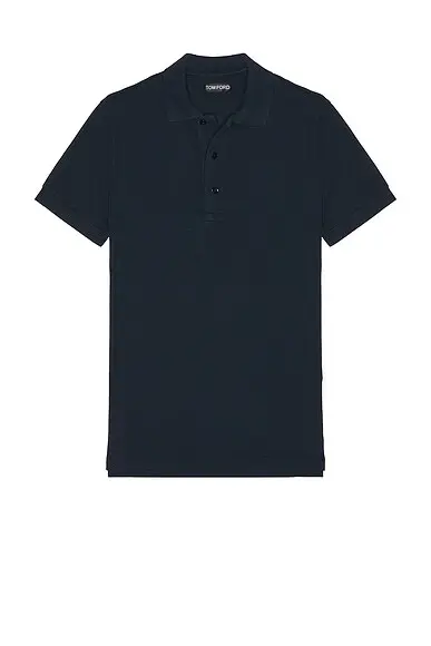 TOM FORD Lyocell Piquet Polo
