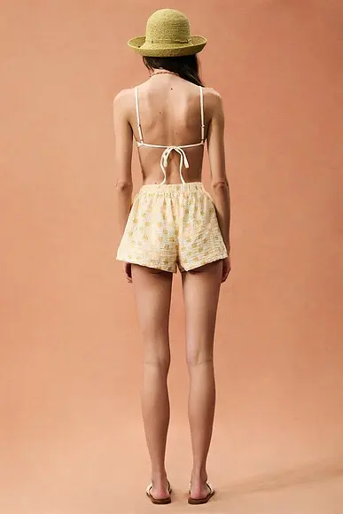 SIEDRES Drawstring Waist Mini Shorts