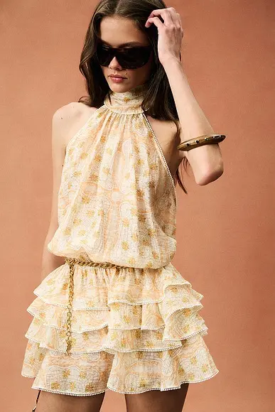 SIEDRES Halterneck Mini Dress