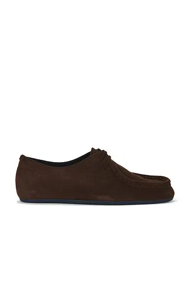 JIL SANDER Suede Calf Leather Lace Up Shoes