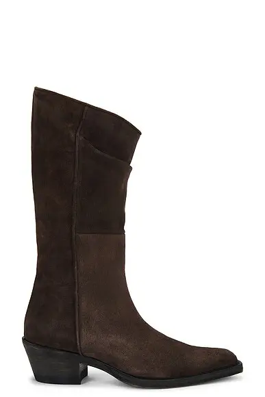 Khaite Clive 35 Split Suede Calfskin Boots