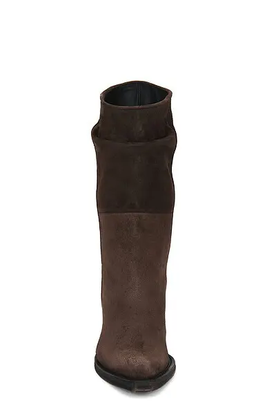 Khaite Clive 35 Split Suede Calfskin Boots