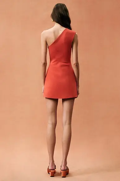 Cult Gaia Labella One-shoulder Dress - Canyon