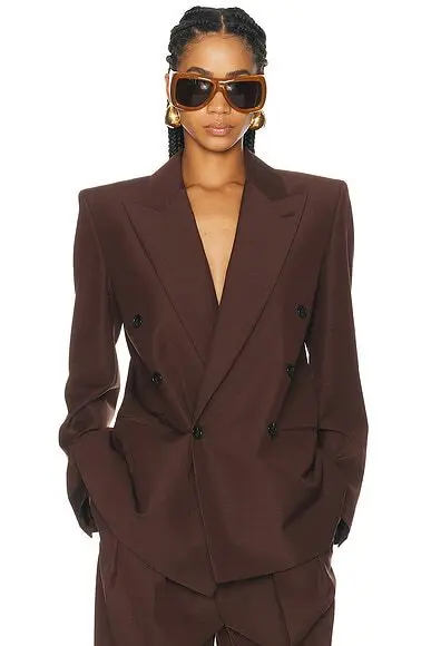 Saint Laurent Double Breasted Blazer