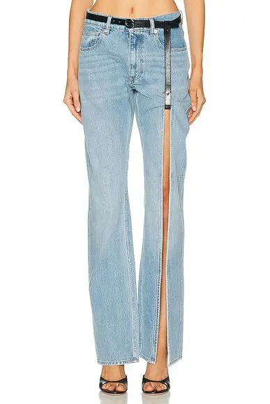 Coperni Suspended Straight Leg Jeans