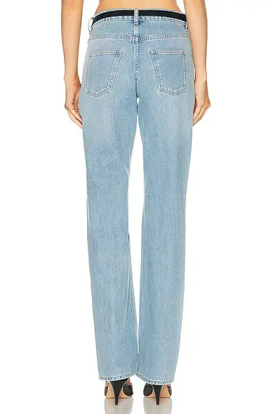 Coperni Suspended Straight Leg Jeans