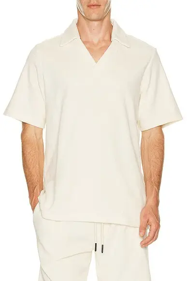 Oas Serif Polo - Cream
