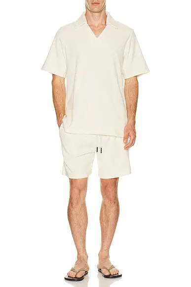 Oas Serif Polo - Cream