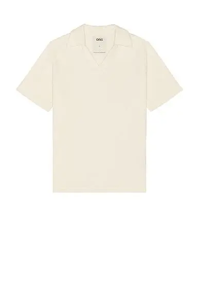 Oas Serif Polo - Cream