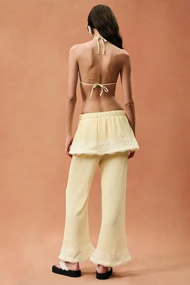 ROWEN ROSE Peplum Pant