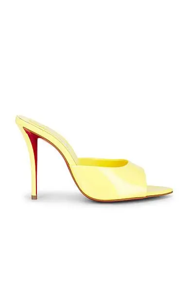 CHRISTIAN LOUBOUTIN Miss Z Mule 100 Sandal - Vanilla