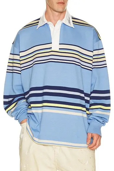 Amiri Striped Polo