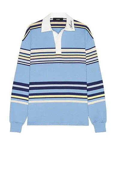 Amiri Striped Polo