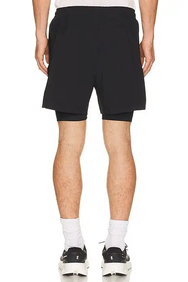 On Train 2-in-1 Shorts - Black