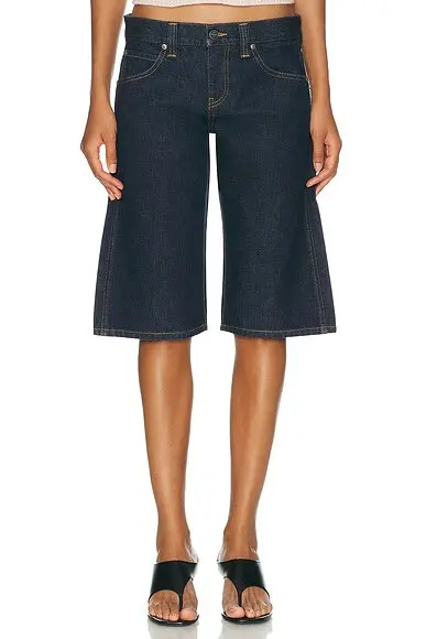 Khaite Kinga Denim Culottes