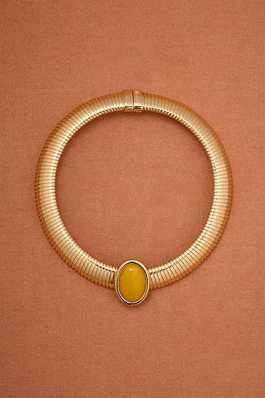 JULIETTA Opyum Necklace - Gold & Yellow