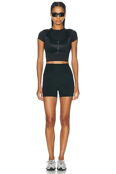 NIKESKIMS Nike X Skims Matte Corset Short Sleeve Crop Top