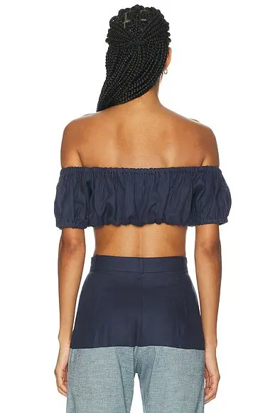 Matthew Bruch Bubble Crop Top