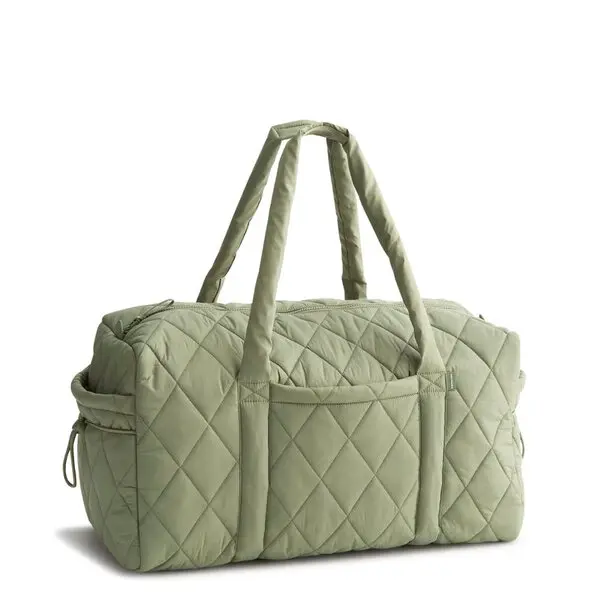 VERA BRADLEY Large Original Duffel Bag In Deep Lichen - Green