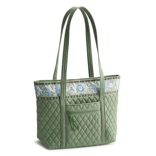 VERA BRADLEY Small Original Tote Bag - Green