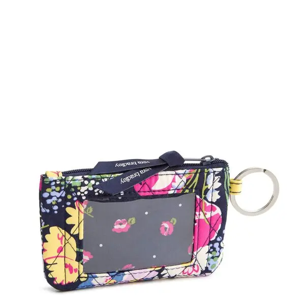 VERA BRADLEY Zip Id Case In Poppy Fields