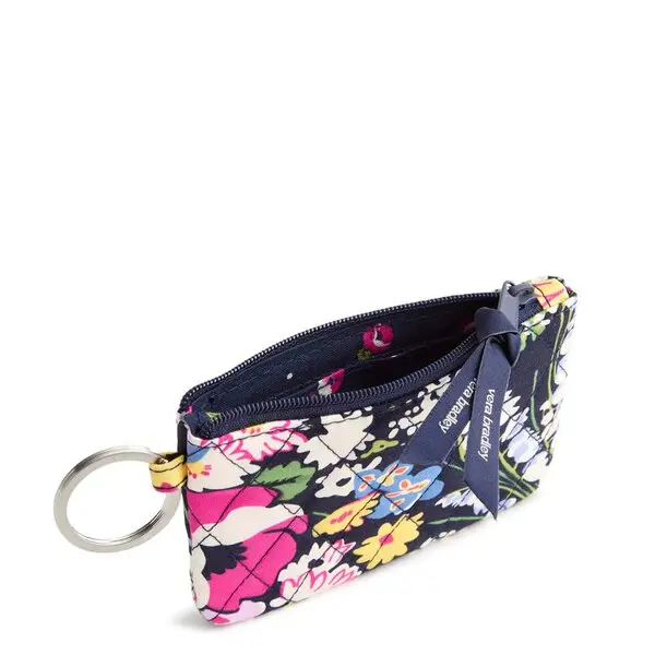 VERA BRADLEY Zip Id Case In Poppy Fields