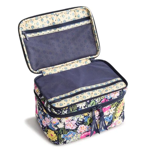 VERA BRADLEY Brush Up Cosmetic Case In Poppy Fields