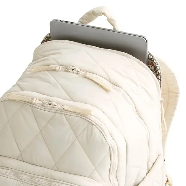 VERA BRADLEY Xl Bancroft Backpack In Pumice Stone