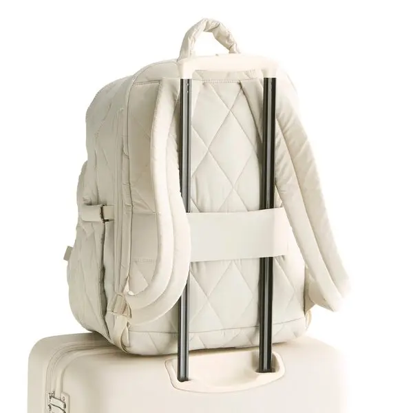 VERA BRADLEY Xl Bancroft Backpack In Pumice Stone