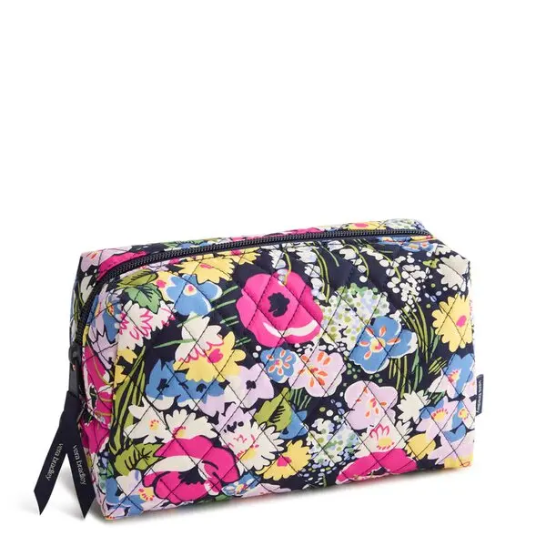 VERA BRADLEY Medium Cosmetic Bag In Poppy Fields