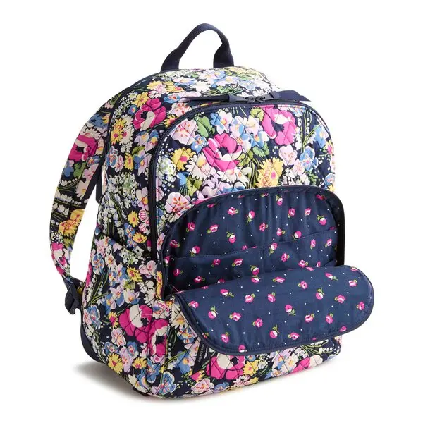 VERA BRADLEY Bancroft Backpack In Poppy Fields