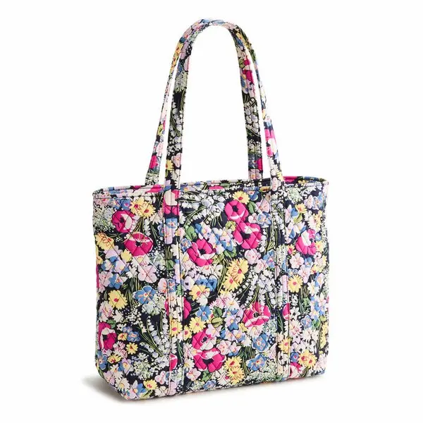 VERA BRADLEY Original Tote Bag In Poppy Fields
