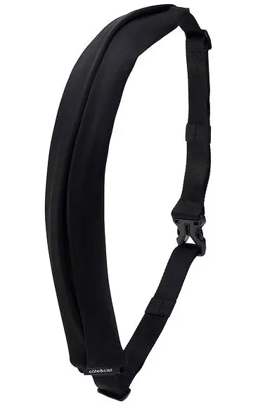 COTE & CIEL Adda Sleek Crossbody Bag - Black