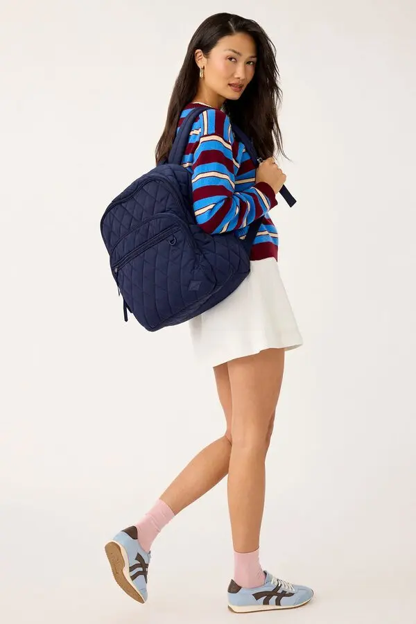 VERA BRADLEY Bancroft Backpack In Peacoat