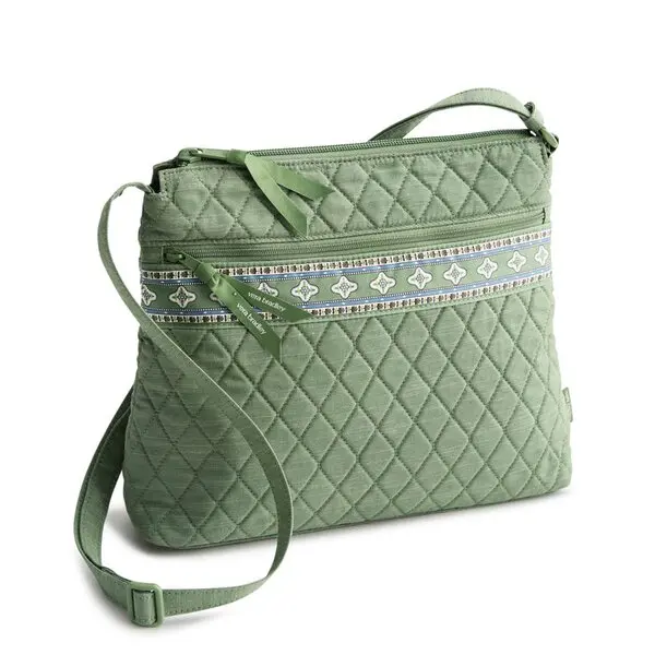 VERA BRADLEY Original Zip Hipster Crossbody Bags - Green