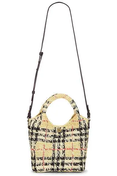 Burberry Mini Margate Tote Bag - Sand