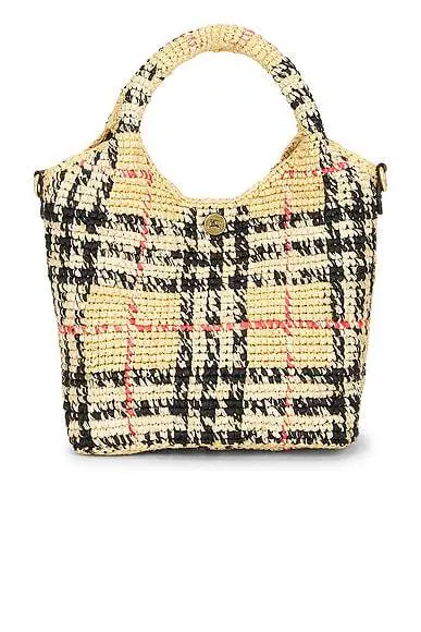 Burberry Mini Margate Tote Bag - Sand